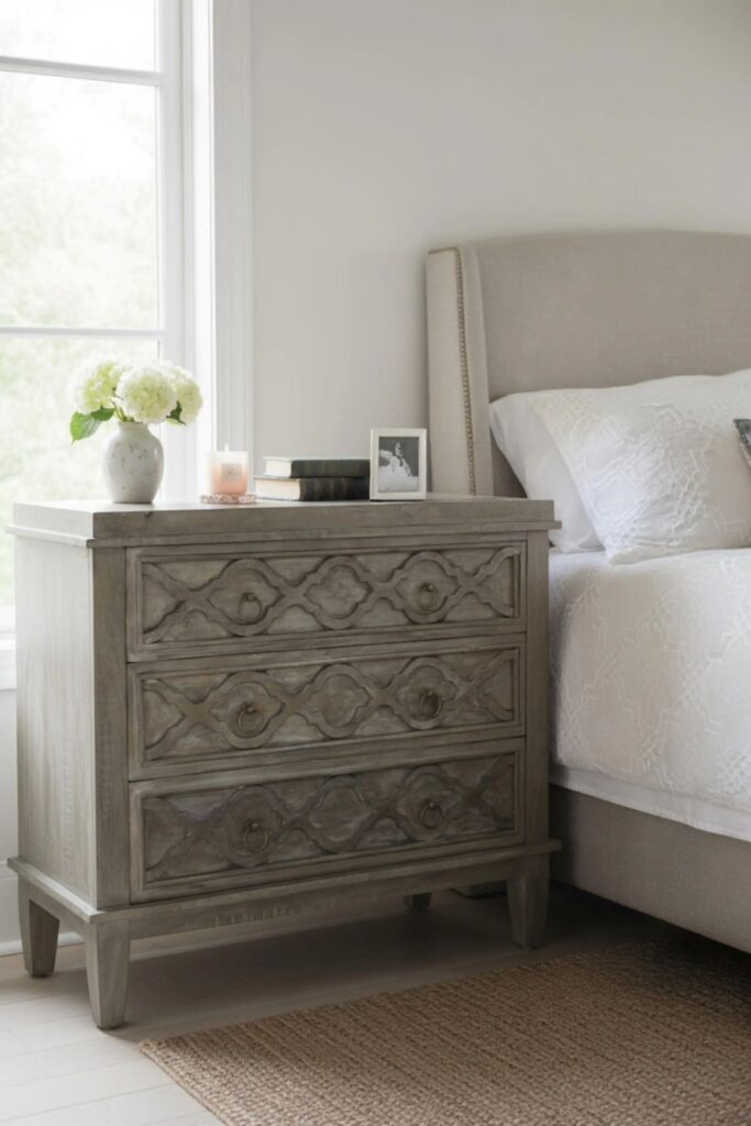 Quatro 3 Drawer Dresser Chest of Drawers Bedroom Furniture End Bedside ...